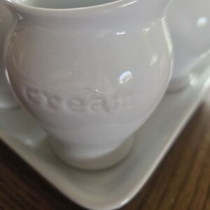 Pottery Barn | Dining | Pottery Barn Coffee House Condiment Set | Poshmark